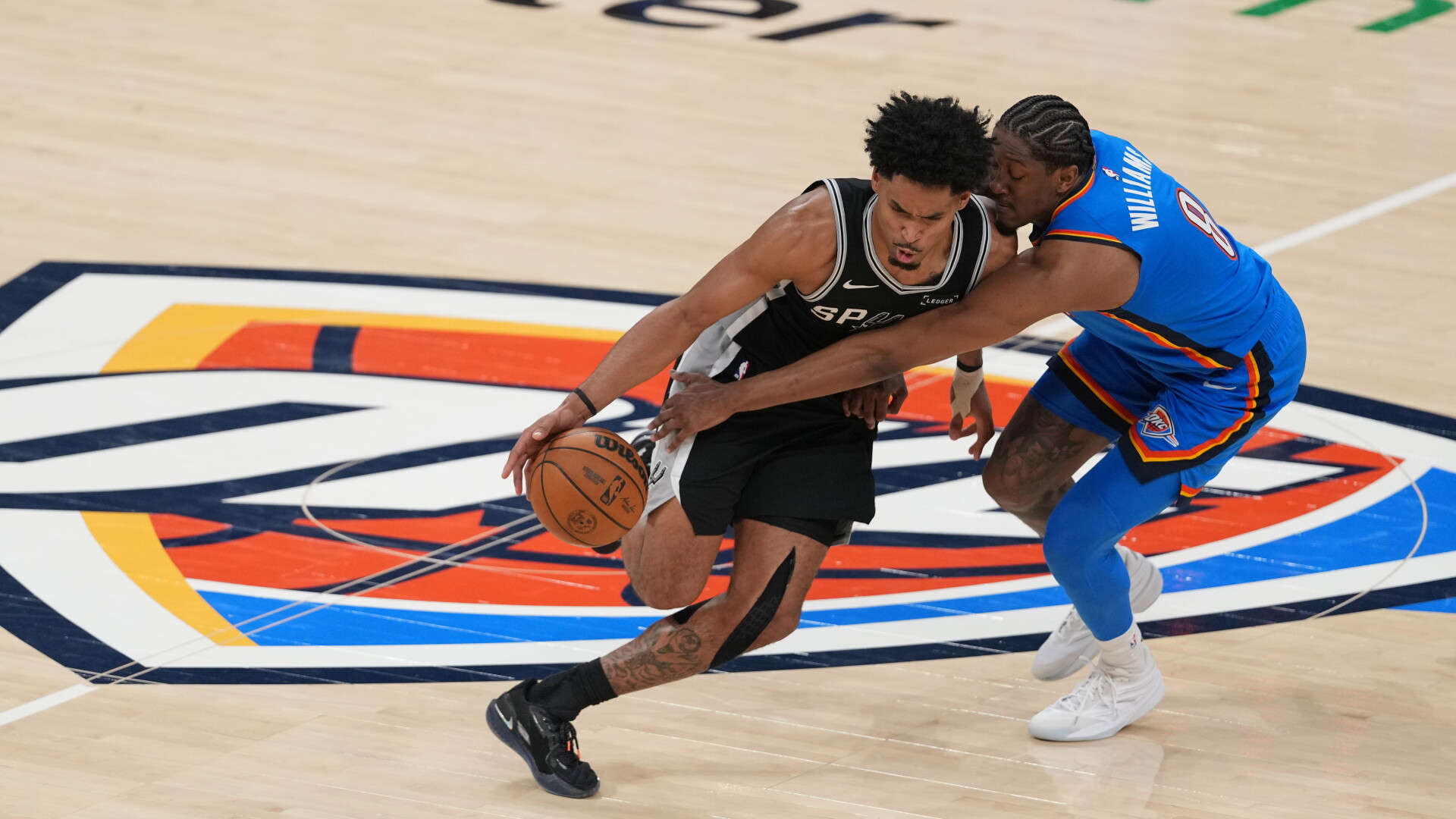 Thunder's Jalen Williams, Spurs' Dylan Harper under go MRIs after Game ...