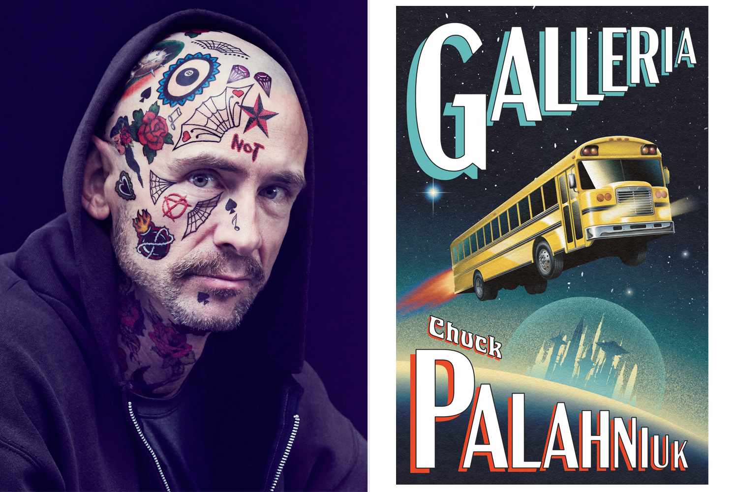 Chuck Palahniuk announces new sci-fi novel “Galleria” — see the cover ...