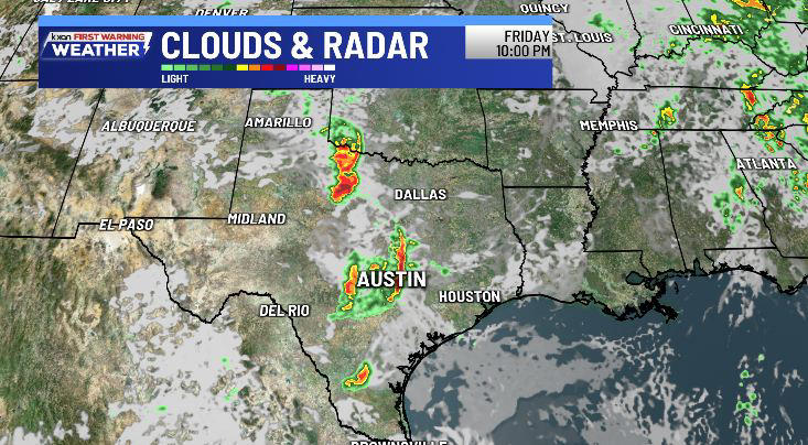 Travel forecast: Unsettled pattern this weekend