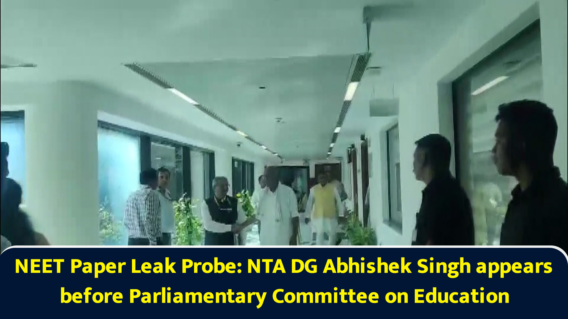 NEET paper leak probe: NTA DG Abhishek Singh appears before ...