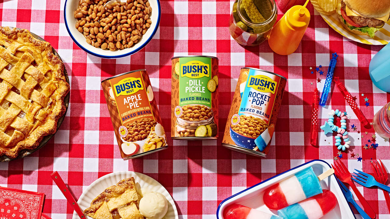 Bush’s Beans unveils dill pickle, apple pie and rocket pop baked bean ...