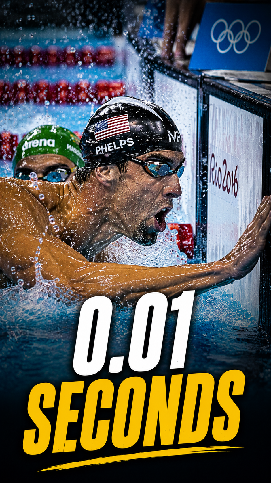 The closest victory of Michael Phelps' career