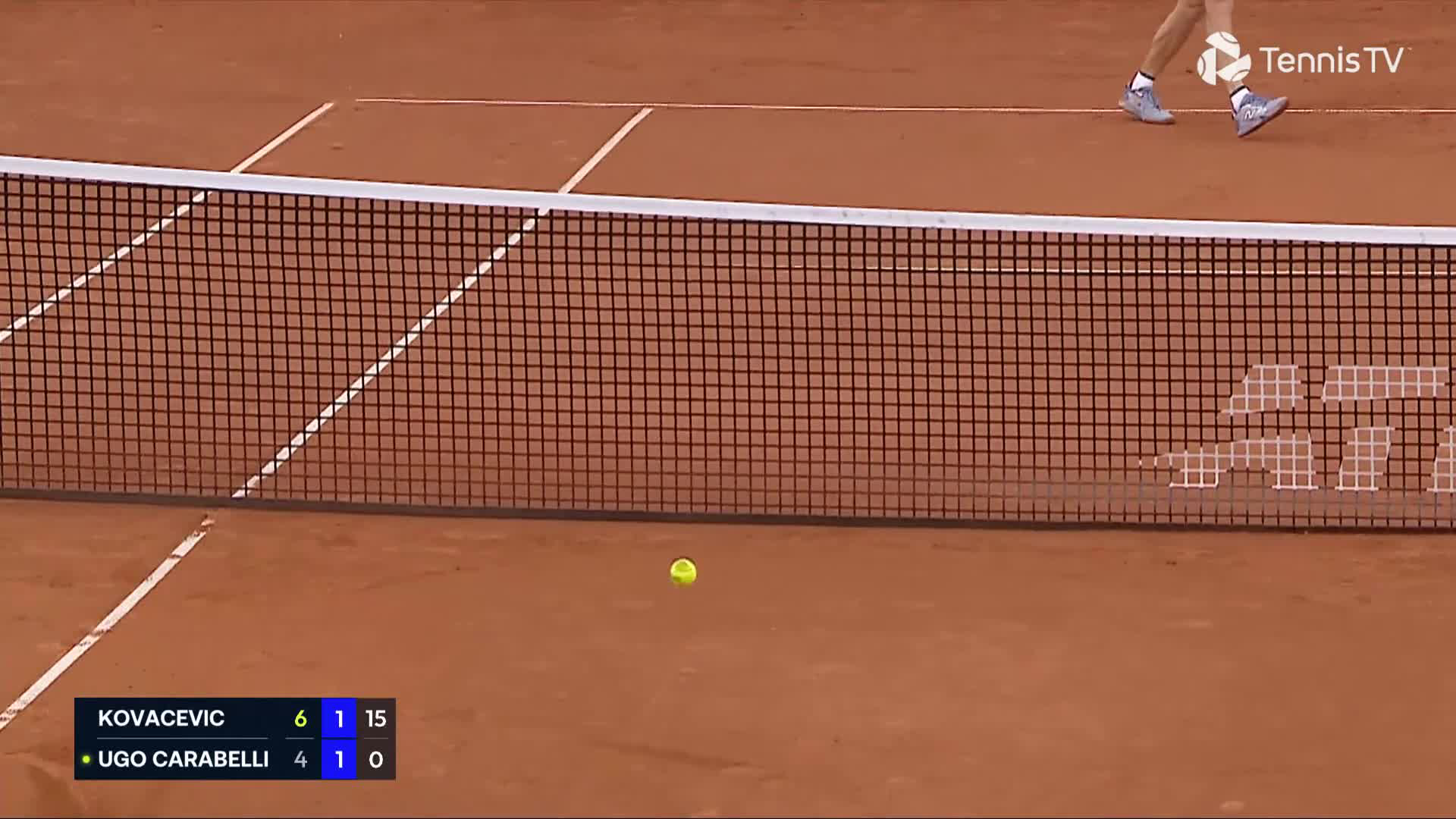 Wow! What a point by Aleksandar Kovacevic in Hamburg