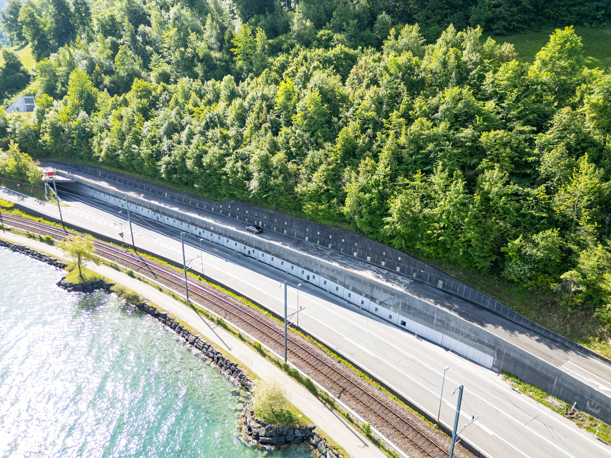 Erst der Tunnel, jetzt die Rampe: A8 in Leissigen bleibt Baustelle