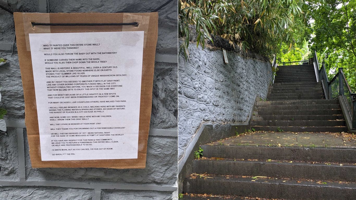 Scoop: Philly apologizes for 100 Steps paint job that drew backlash