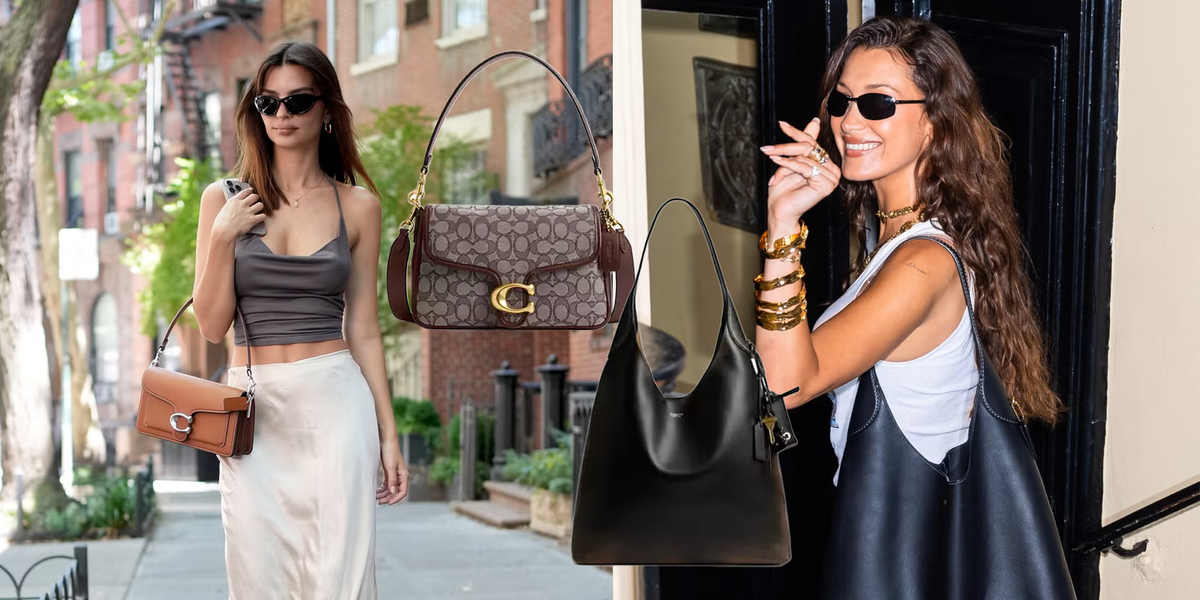 These are the coach bags taking over every cool girl’s shoulder right now