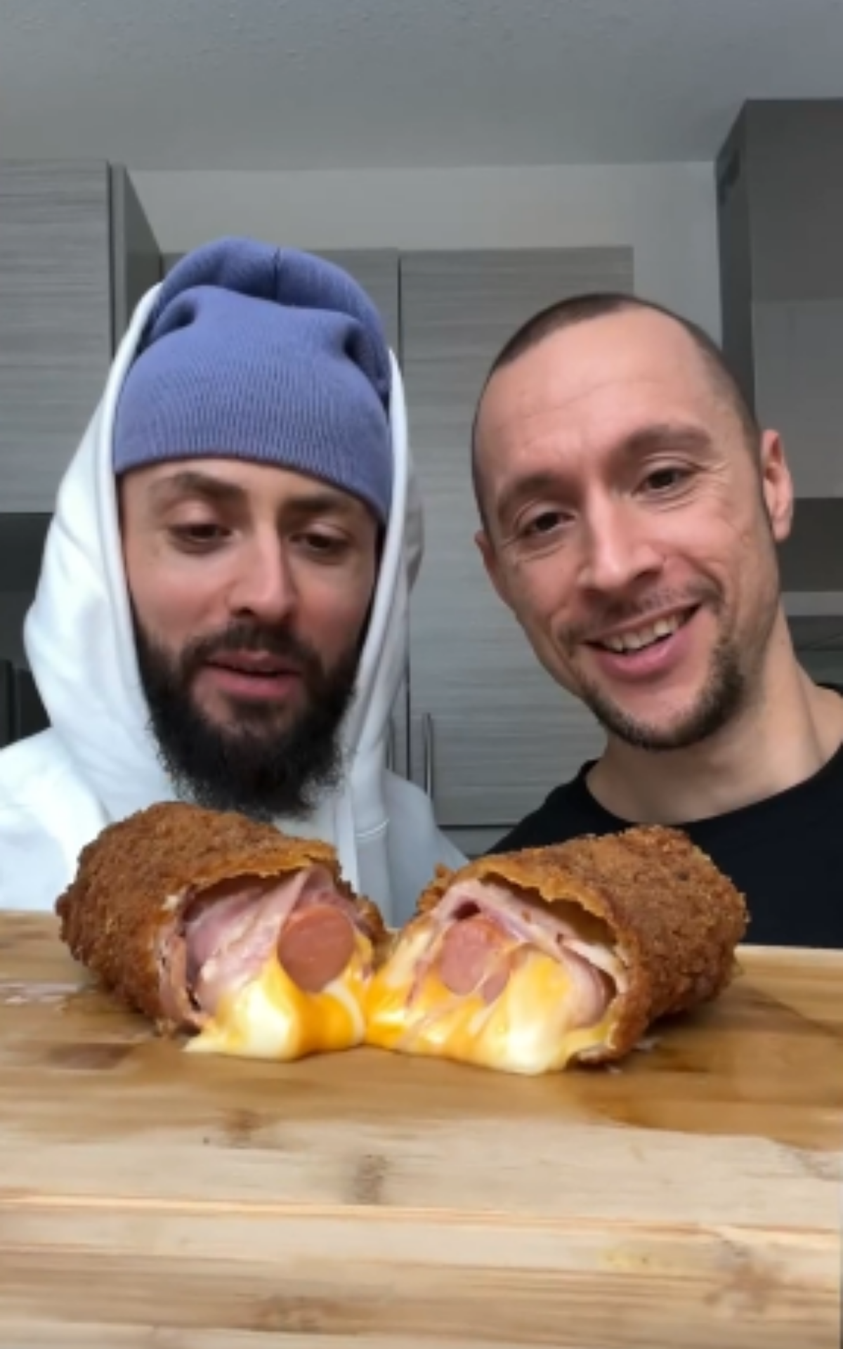 Deep fried bacon hot dog recipe crispy and easy street food