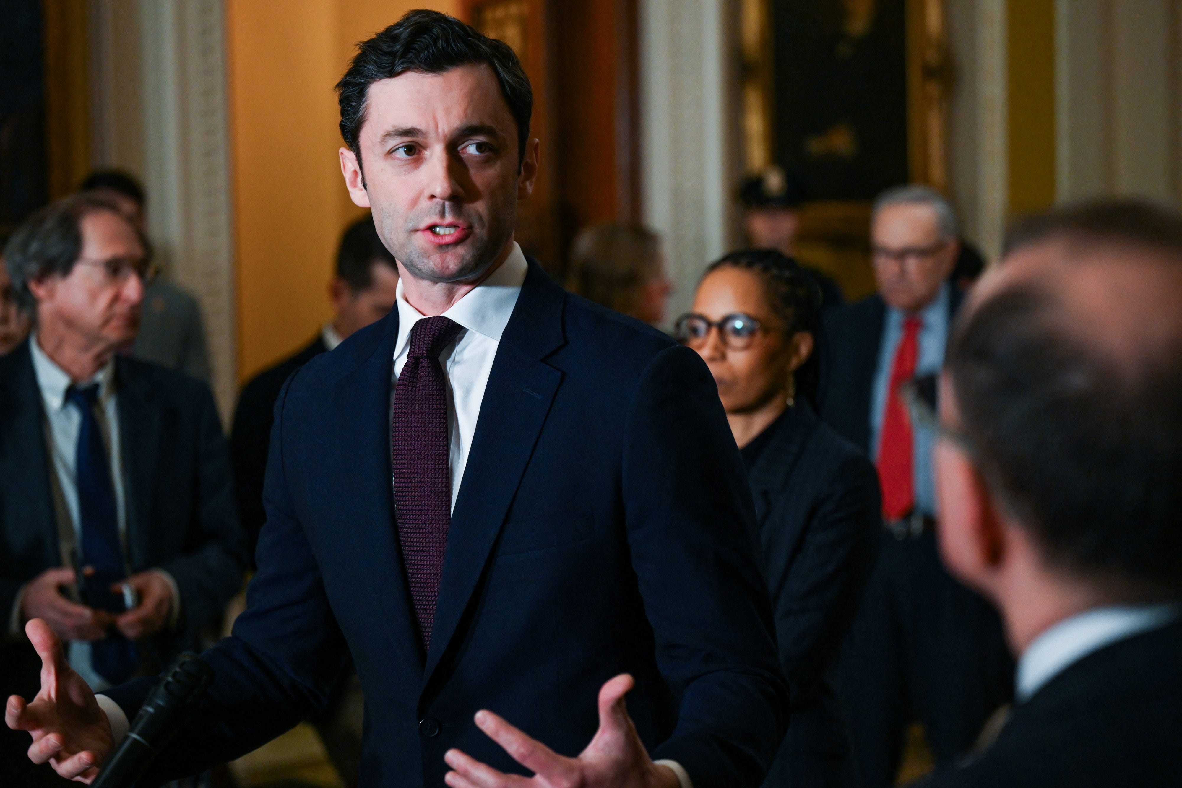 Ossoff calls out DOJ 'slush' fund as Senate race heats up in Georgia
