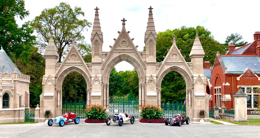 Find Indy 500 legends at Crown Hill Cemetery