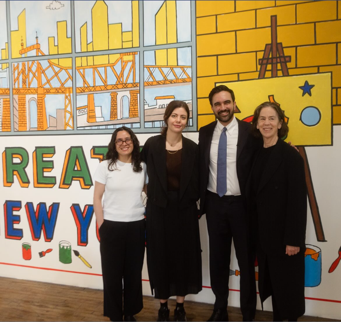 Zohran Mamdani has visited MoMA PS1's Greater New York