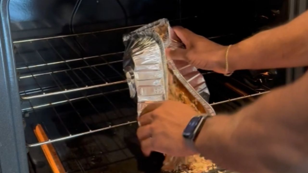 'I need a hug!' - Man left speechless after dessert pan collapses while ...