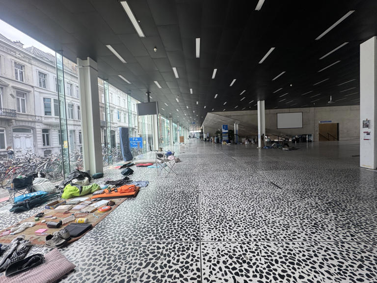 Israelisch-Palestijns conflict - Bezetters ruimen UFO-gebouw UGent na ...