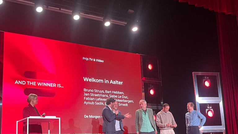 VRT NWS wint Belfius Persprijs voor 'Welkom in Aalter'