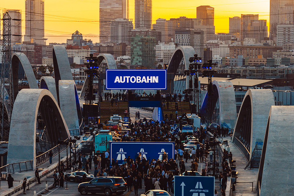 How Brad Pitt and Mercedes created a German autobahn in LA