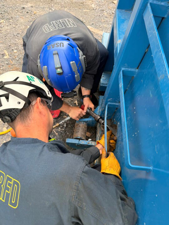 Rocket the raccoon saved after getting head stuck in dumpster in North ...