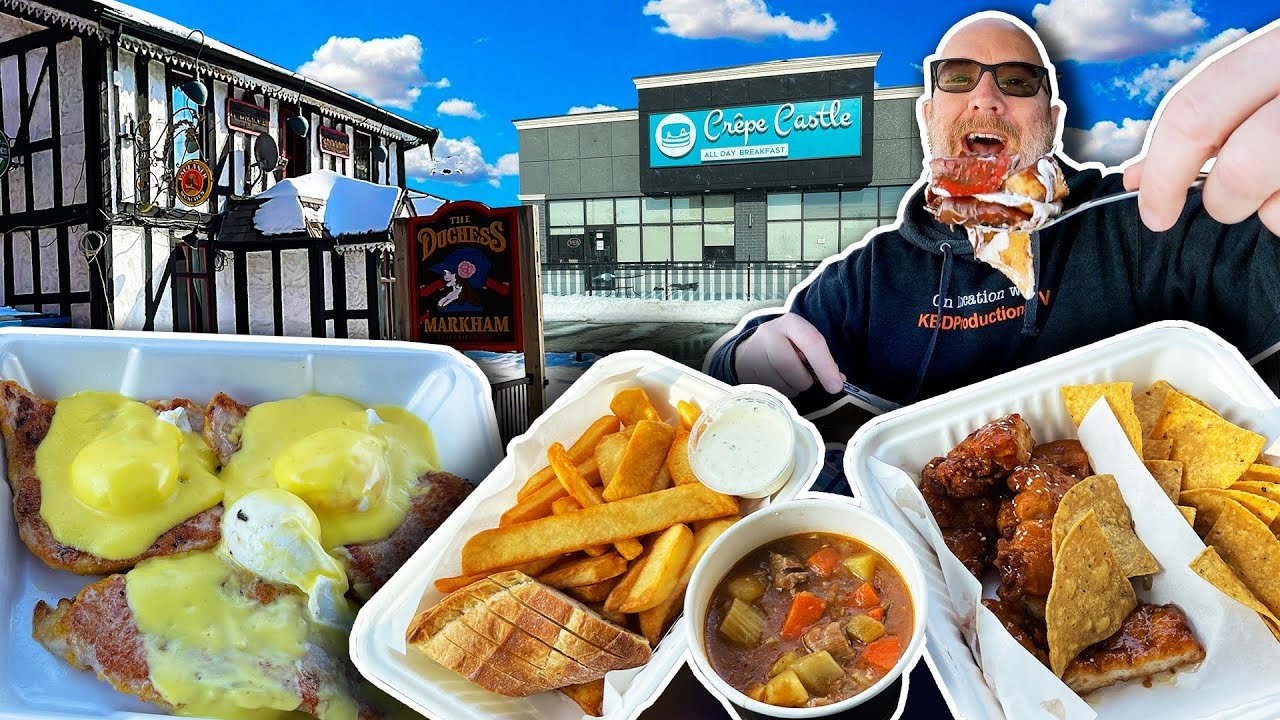 Crêpe Castle breakfast review by KBDProductionsTV