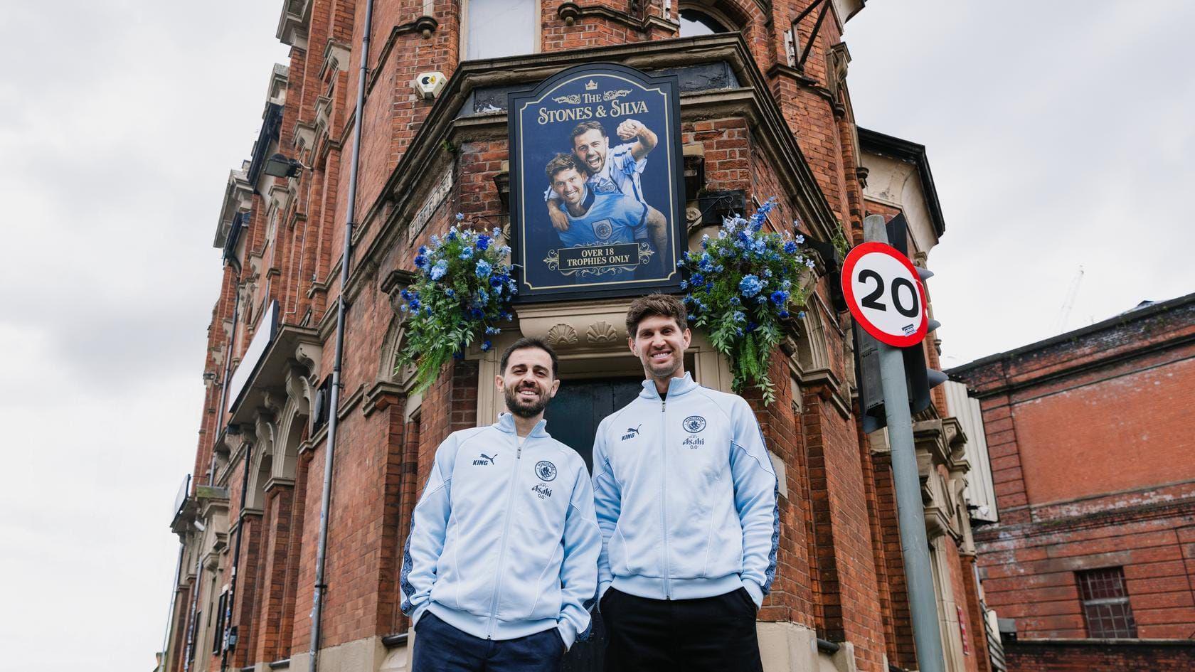 'Stones & Silva' pub celebrates departing duo