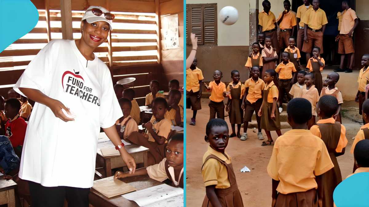 Emotional farewell between students and volunteer teacher goes viral online