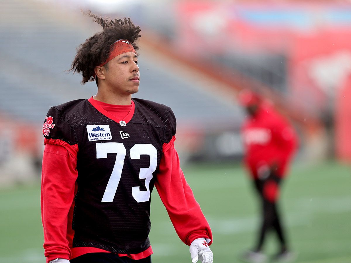 Day 12 at Calgary Stampeders main camp: Defensive line in the spotlight