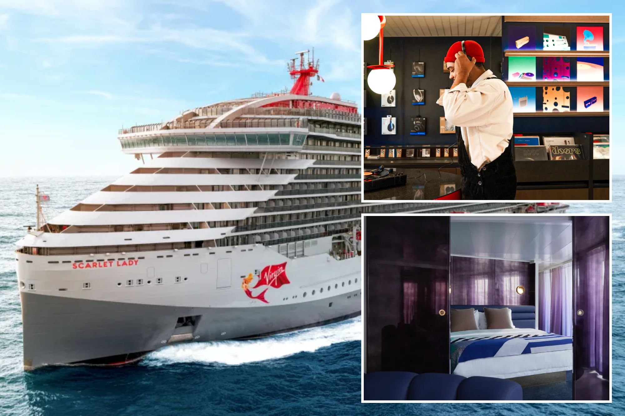 Sea, hear: Virgin Voyages taps into rich music legacy with nostalgic ...
