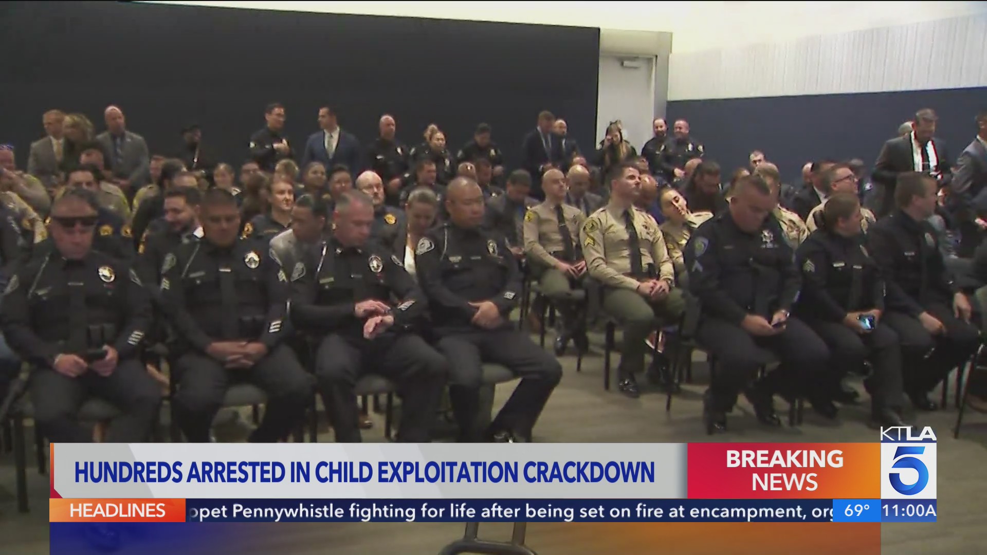Hundreds arrested in SoCal child exploitation sting