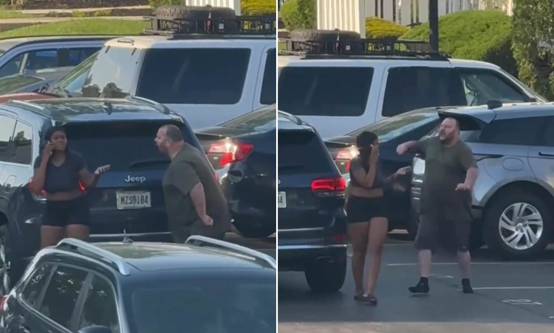 White man charged after he was filmed screaming at black woman and ...