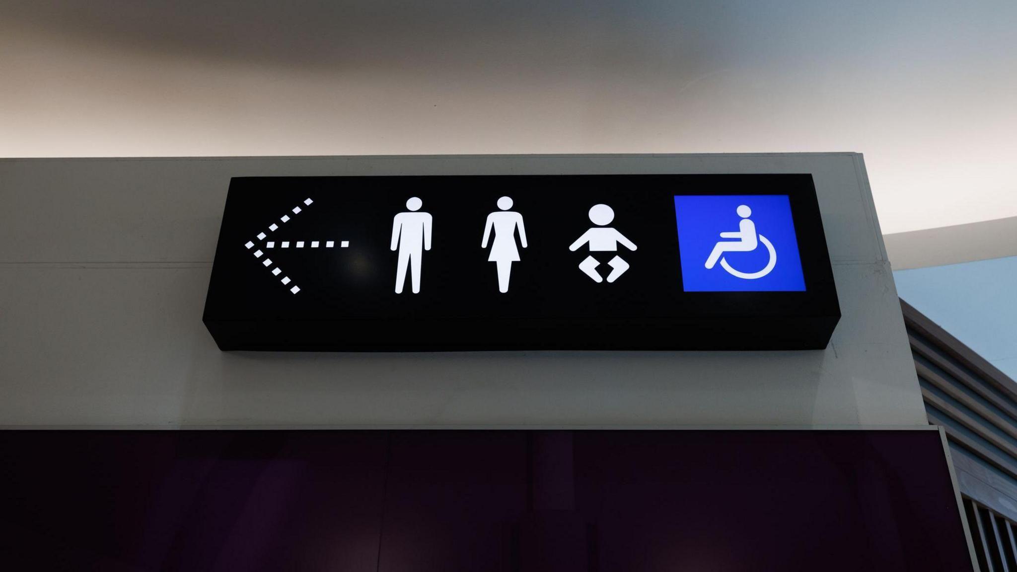 Toilets and changing rooms must be used on basis of biological sex ...