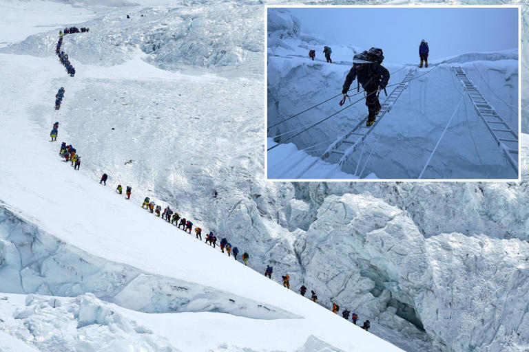 Record 274 climbers scale Mount Everest in a single day as overcrowding ...