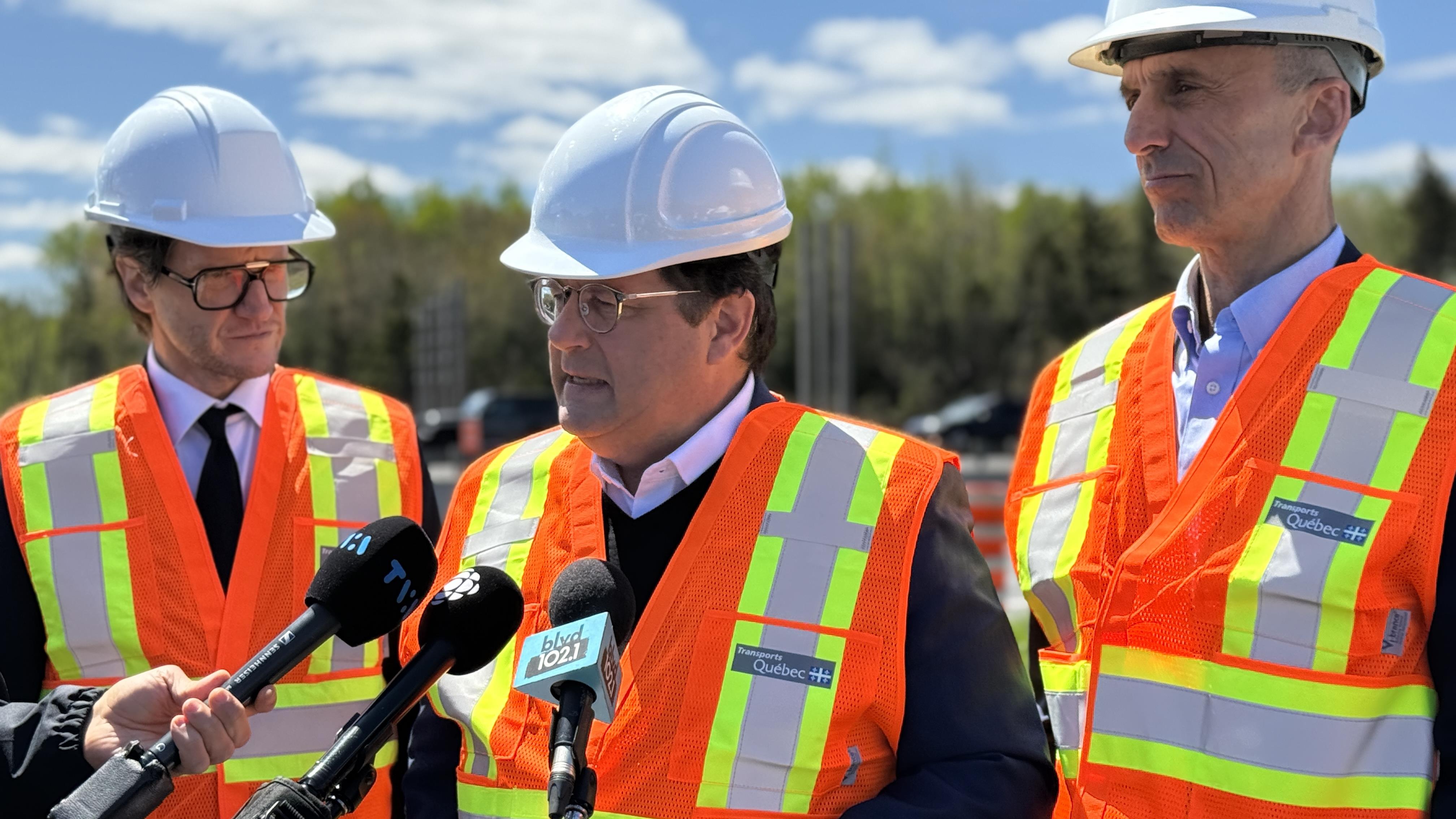 Trois phases et quatre ans de travaux pour élargir l’autoroute 20