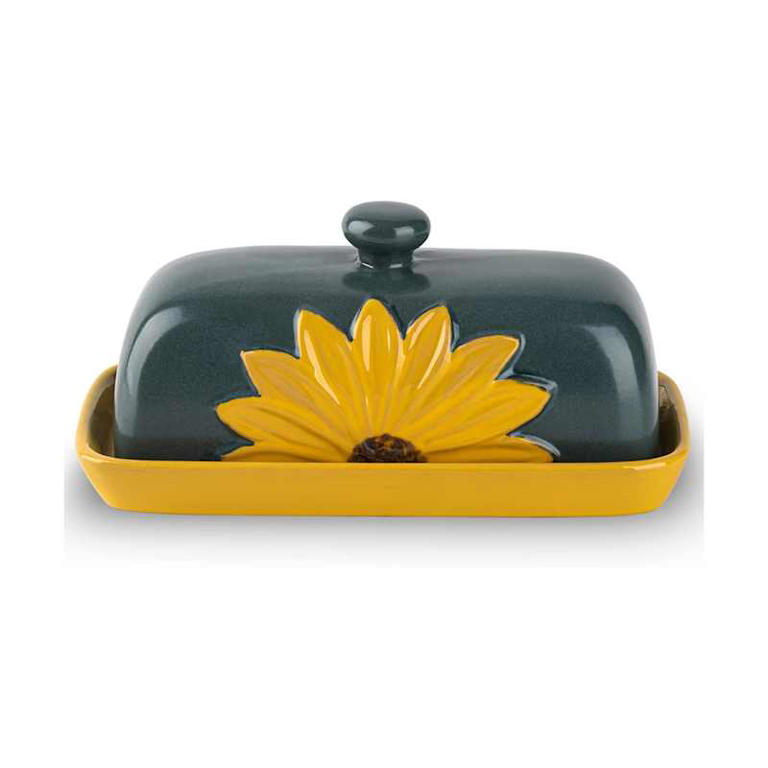 I put a butter dish in my living room, and it's so cute and functional