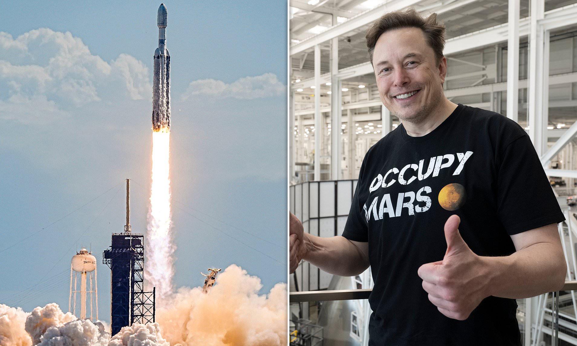 Blast off: Musk fires starting gun on £1.3 trillion SpaceX float