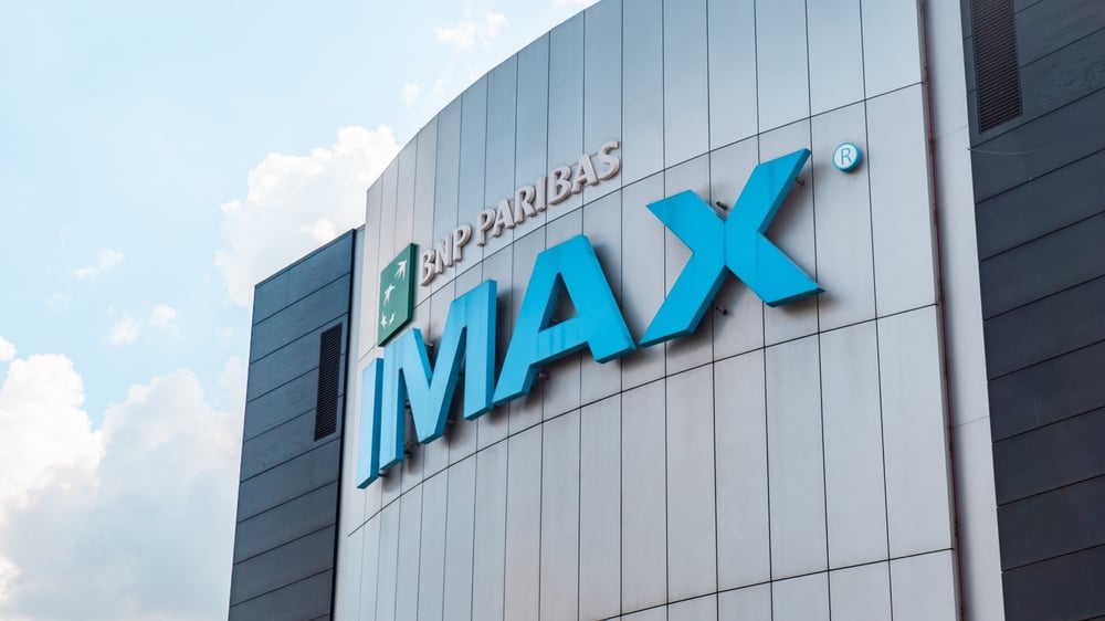 IMAX shares pop on reports it's exploring a sale