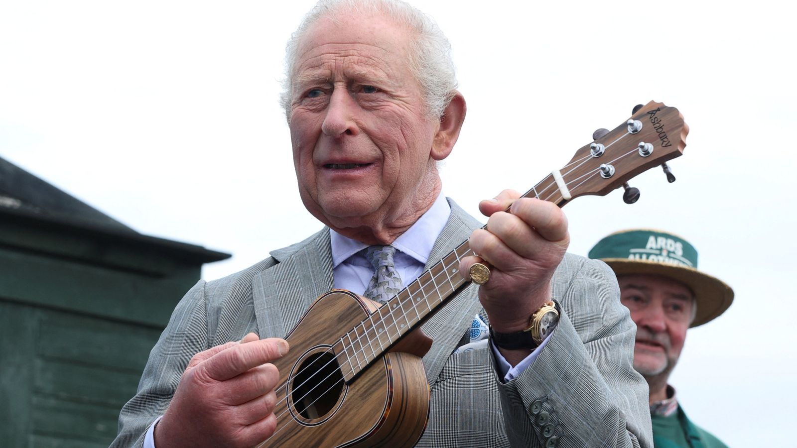 King Charles showcases his musical talents on final day in Northern Ireland