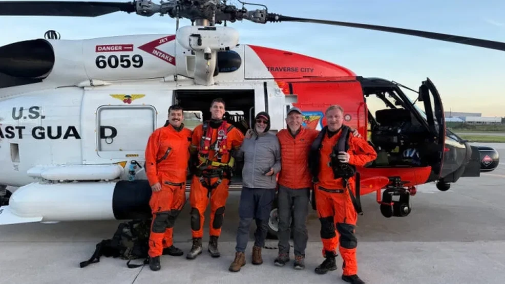 Coast Guard Air Station rescues two people after plane crash on North ...