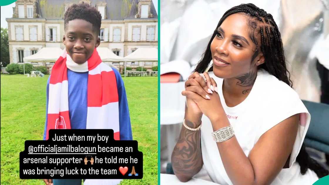 Arsenal EPL win: How Davido, Falz, DJ Cuppy and 7 Nigerian celebs ...
