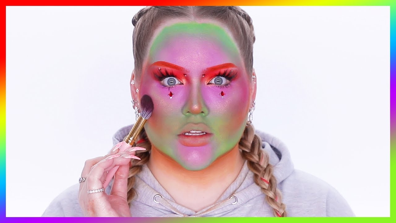 Random color generator makeup challenge!