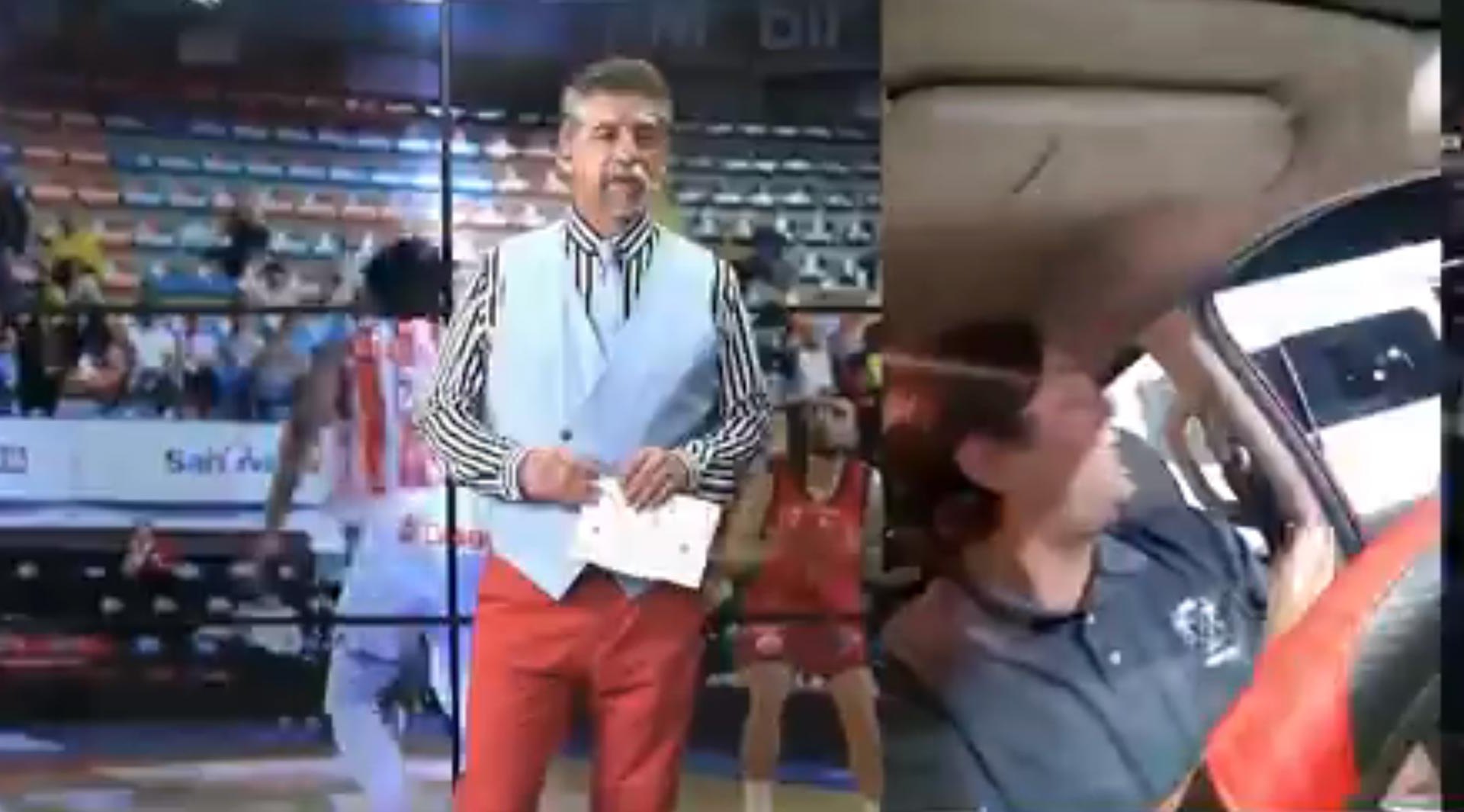 Sports reporter gets carjacked at gunpoint during dramatic live TV segment