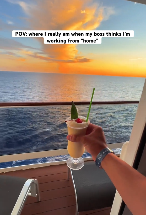This is where I really am when working from home funny remote work clip