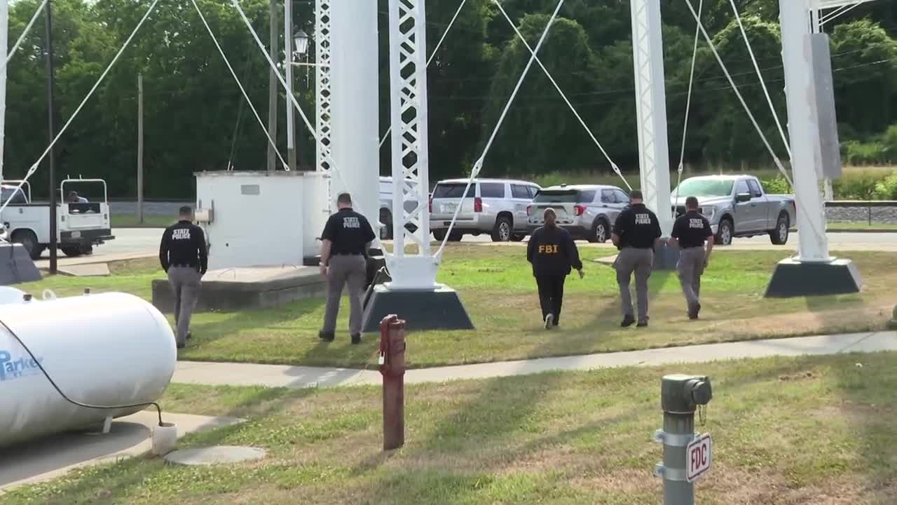 Scene video: State police execute search warrant at Greensville County ...