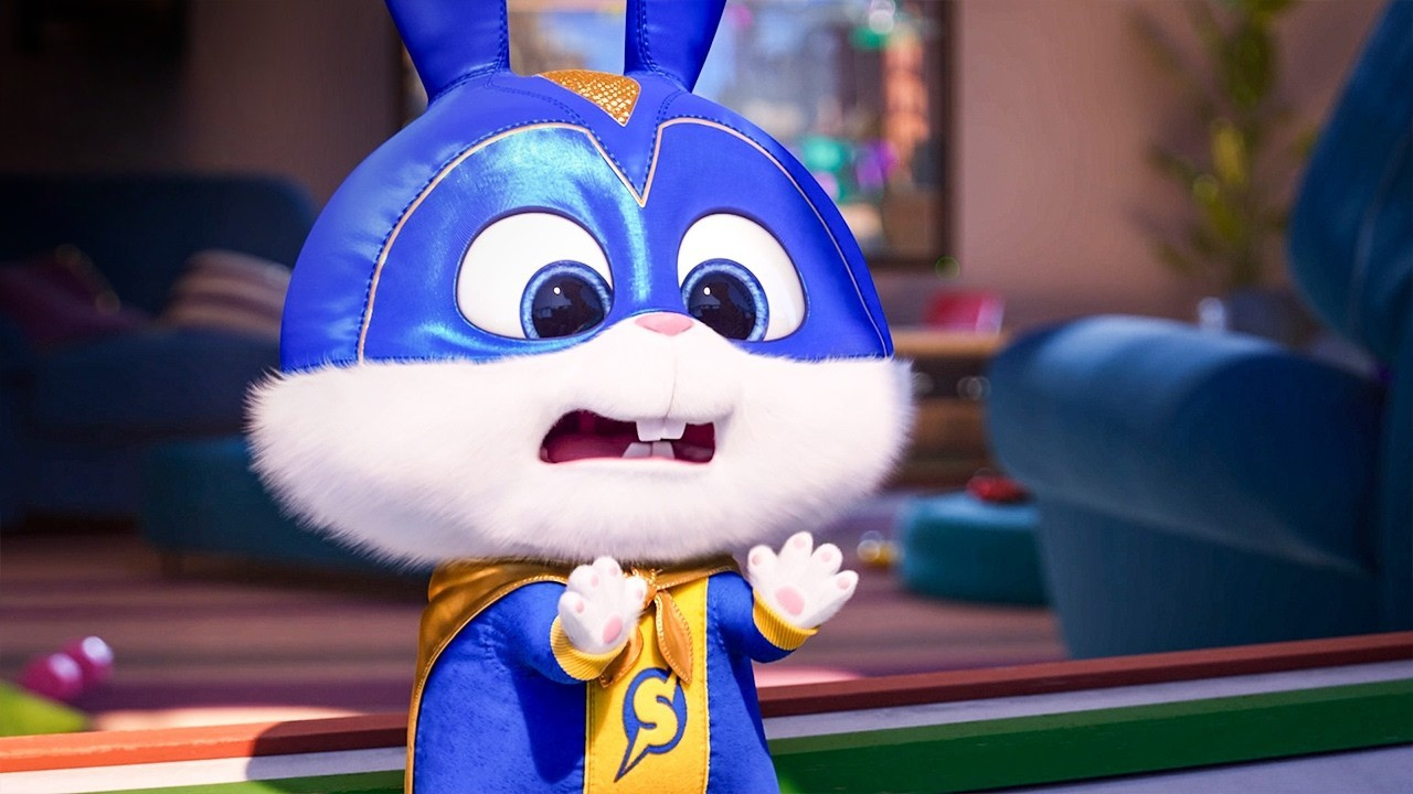 Snowball tries to hide Tiger Hu - The Secret Life of Pets 2