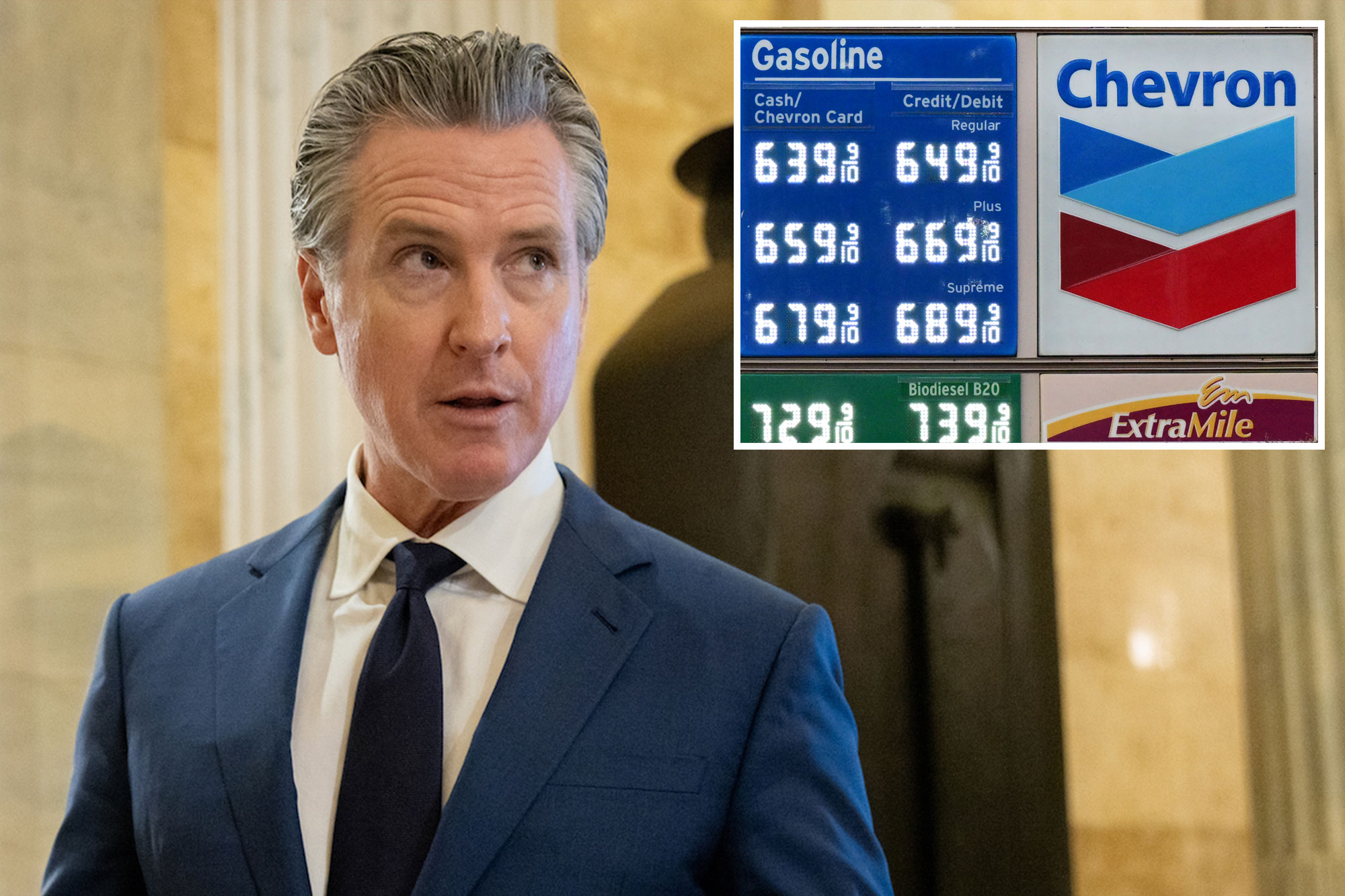 Gavin Newsom declares war on Chevron and California small businesses as ...