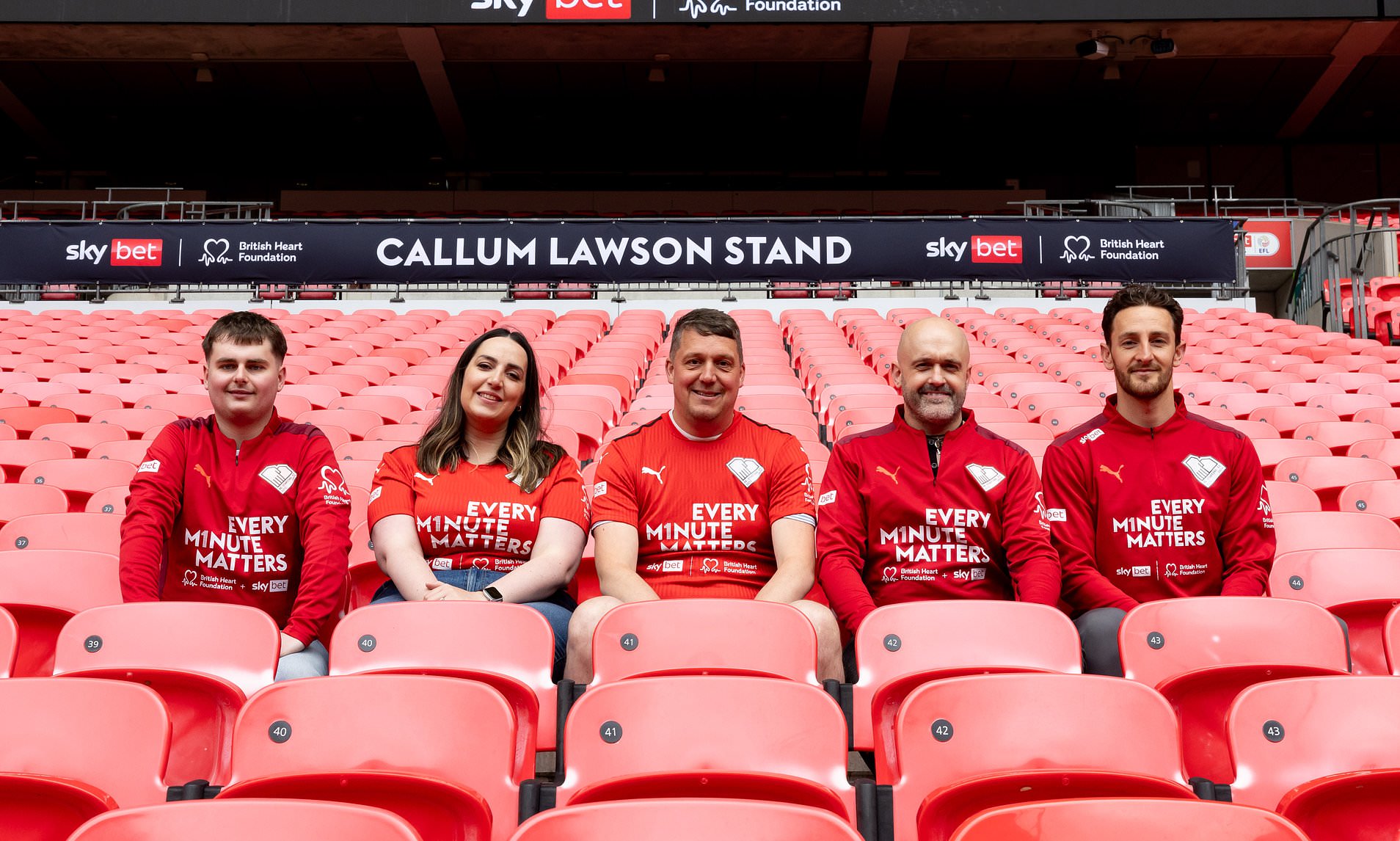 Wembley Stadium's stands are renamed for this weekend's Sky Bet EFL ...