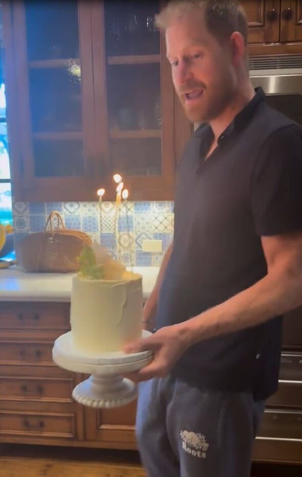 Prince Harry and Meghan Markle fans left confused over anniversary cake