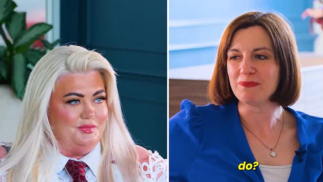 Gemma Collins reveals what she would do as education secretary in govt ...