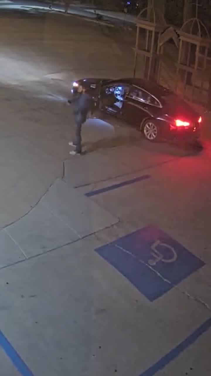 Surveillance video captures man shooting, damaging church in Las Cruces