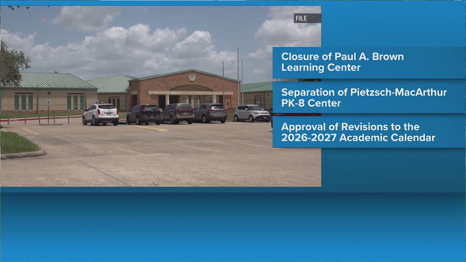 The Beaumont Independent School District board of managers is holds meeting
