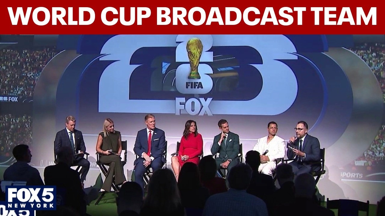 Speaking with the Fox World Cup broadcast team