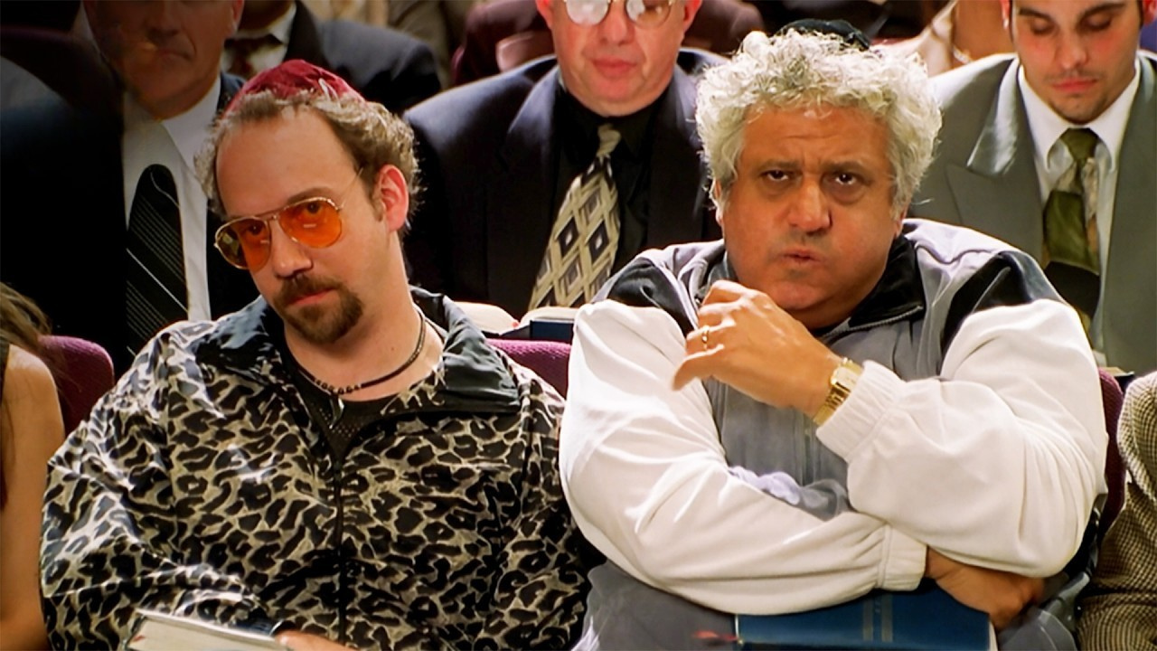 The lucky bar mitzvah (Paul Giamatti) Safe Men