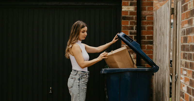 Neighbor secretly fills homeowners' trash bin for weeks, gets caught on ...