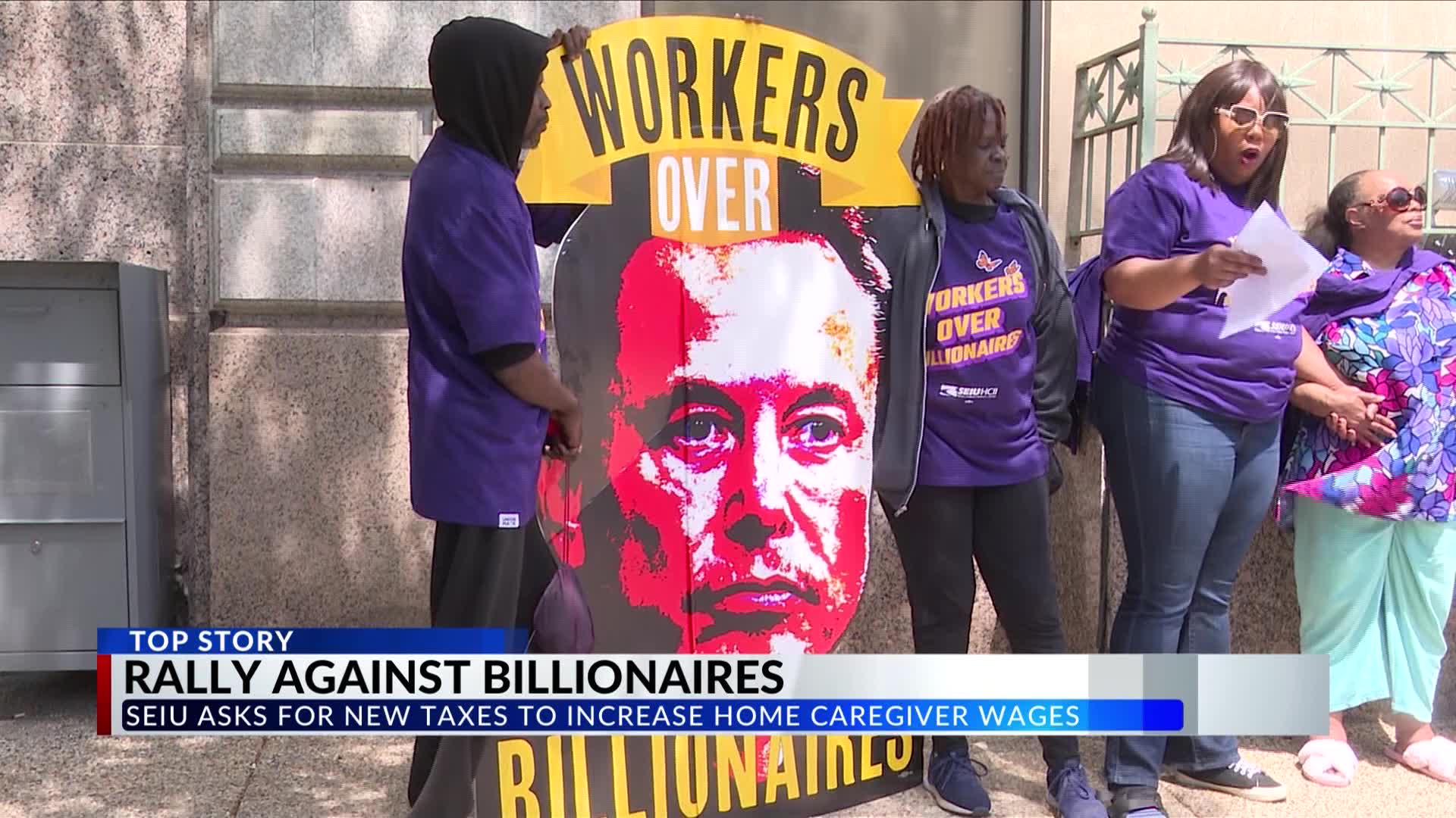 SEIU asks for new taxes to increase home caregiver wages